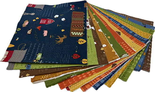 Riley Blake - Country Life - Barn Quilt Boxed Kit – Quilt in a Day