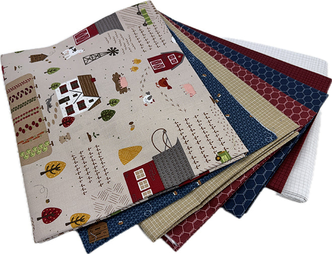 Riley Blake - Country Life - Barn Quilt Boxed Kit – Quilt in a Day