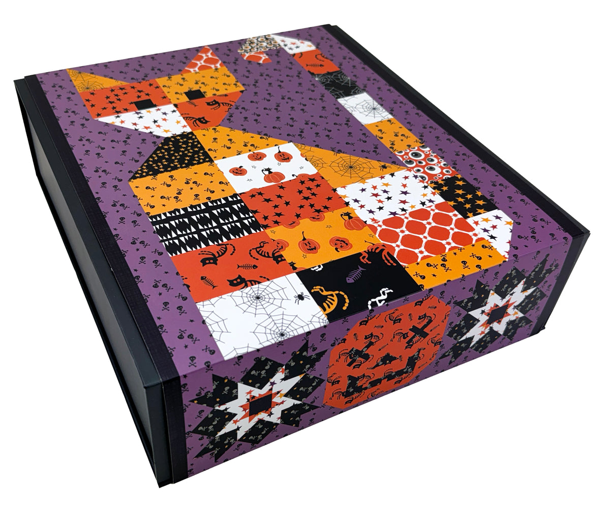 Calico Cats and Jacks Runner Boxed Kit – Quilt in a Day