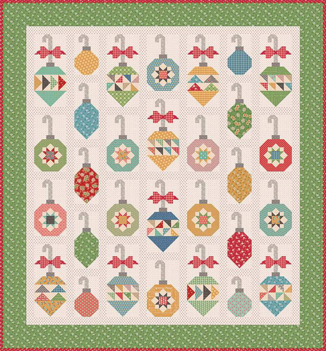 Riley Blake - Decorating the Tree Quilt Boxed Kit by Lori Holt – Quilt ...