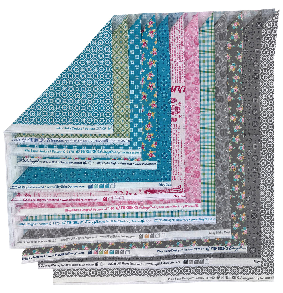 Farmer's Daughter Farm Fresh Sew Along Quilt Kit – Quilt in a Day