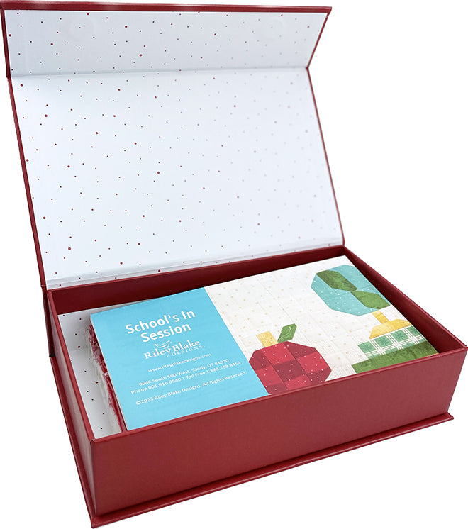 Riley Blake - Bench Pillow Kit of the Month - September - School is in ...