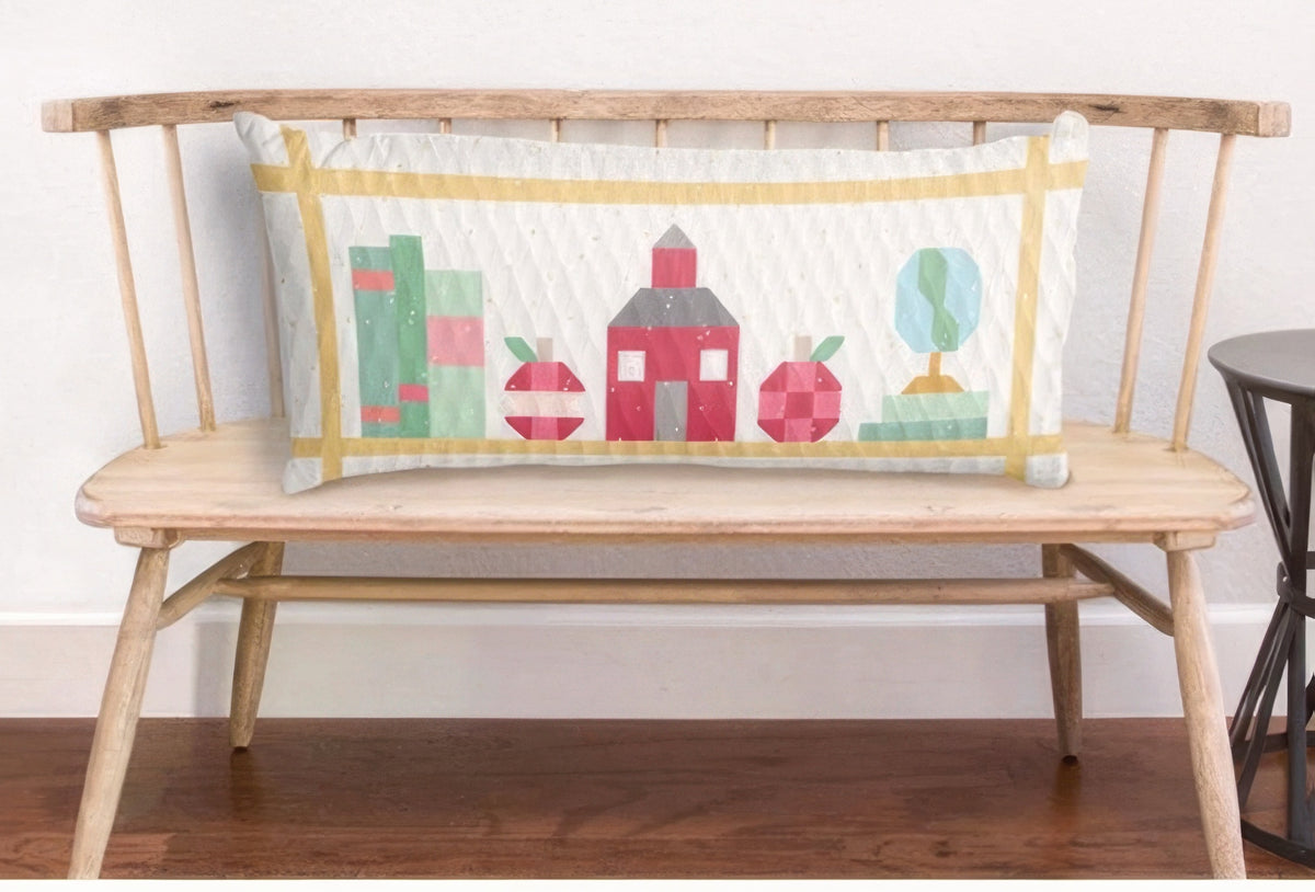 Riley Blake - Bench Pillow Kit of the Month - September - School is in ...