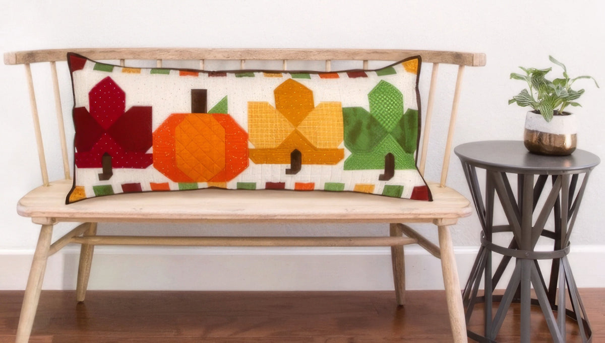 Riley Blake - Bench Pillow Kit of the Month - November - Falling For Y ...