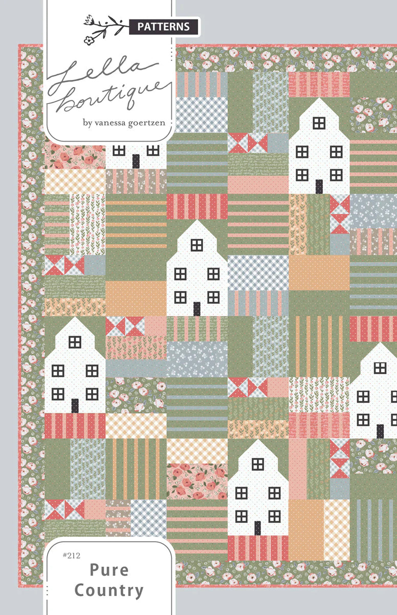 Pure Country Quilt Pattern by Vanessa Goertzen – Quilt in a Day