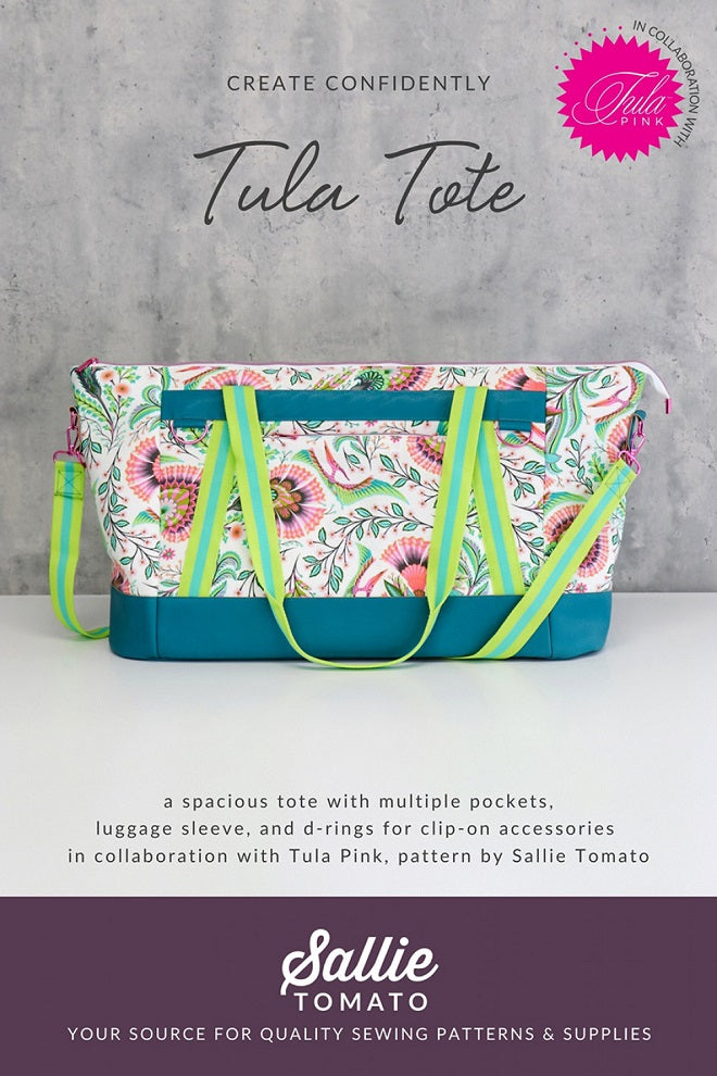 Tula Tote Paper Pattern by Tula Pink – Quilt in a Day