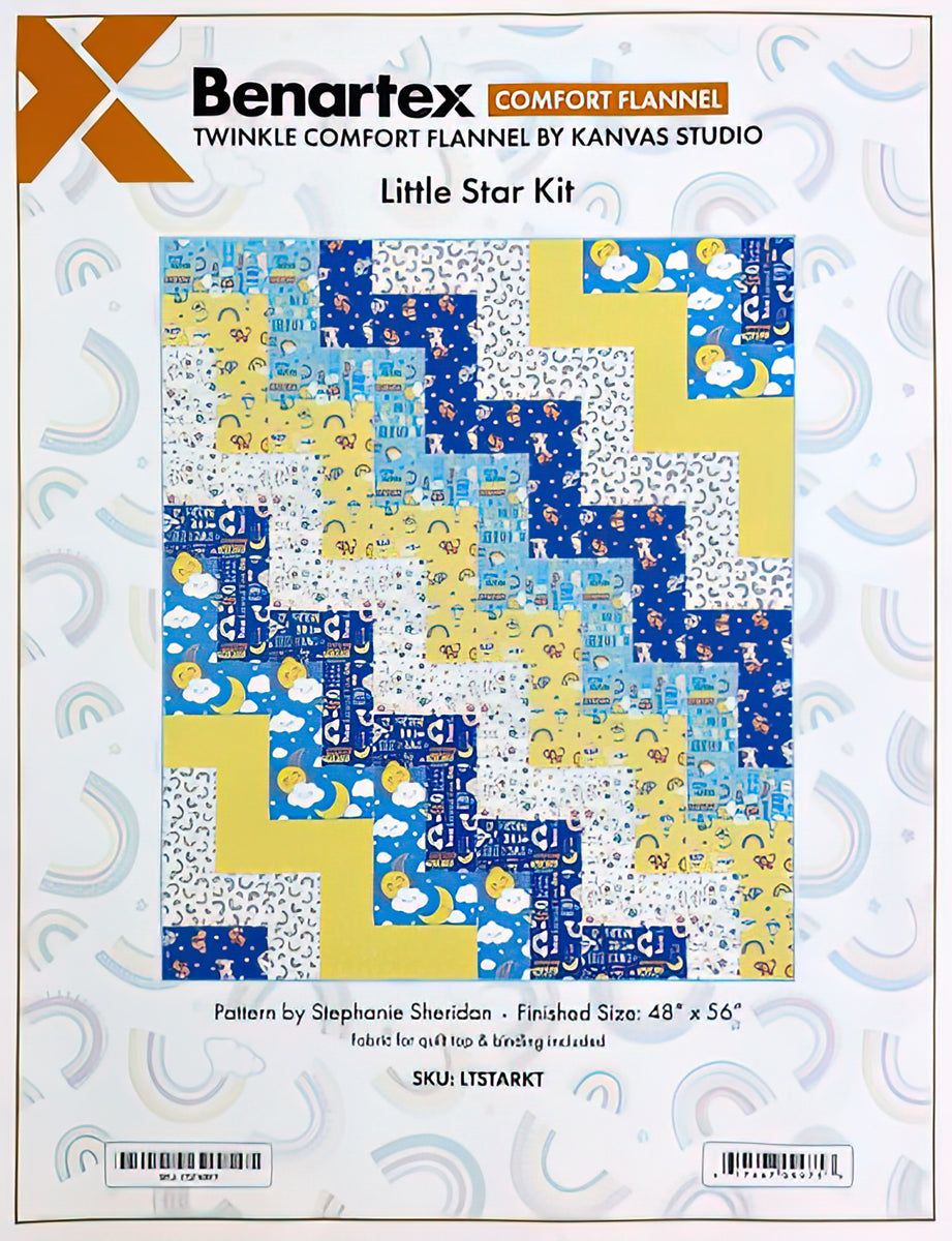 Benartex - Little Star Kit – Quilt in a Day