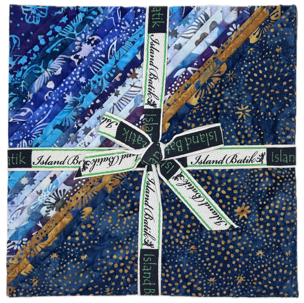 Island Batiks - Midnight Garden 10x10 Stack Pack 42 pcs – Quilt in a Day