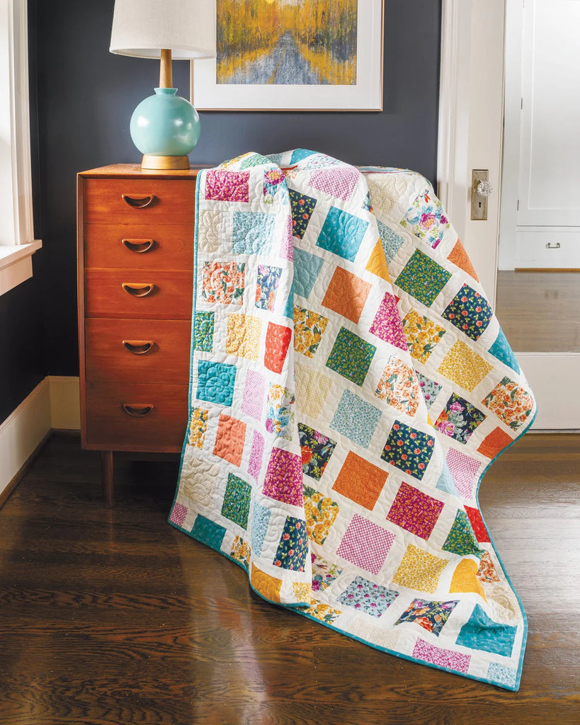 Market Square Quilt Pattern by Myra Barnes – Quilt in a Day