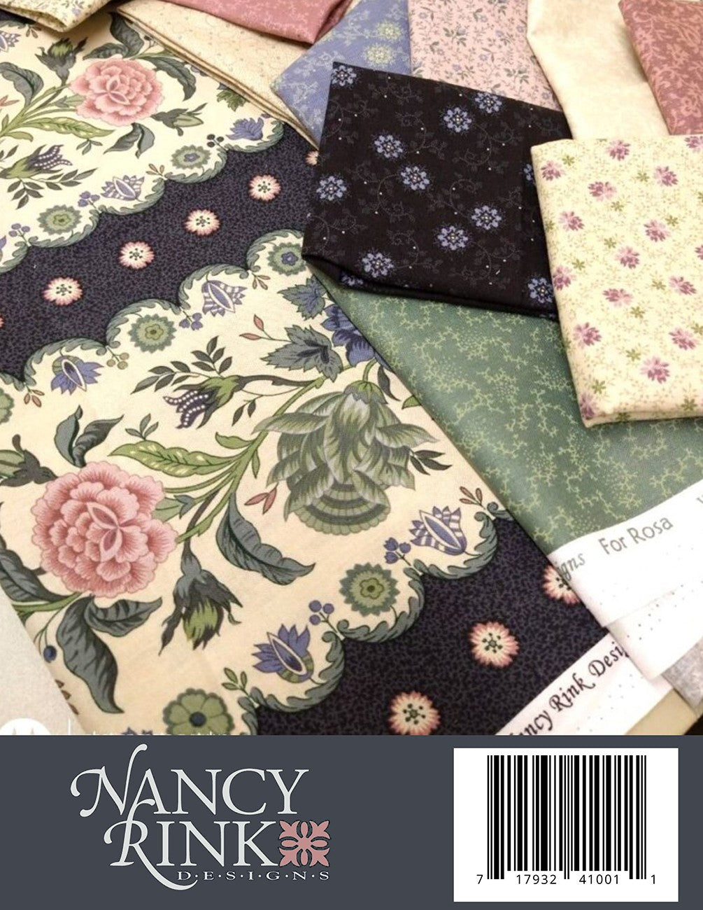 For Rosa, 7 Part BOM Pattern/Booklet by Nancy Rink – Quilt in a Day