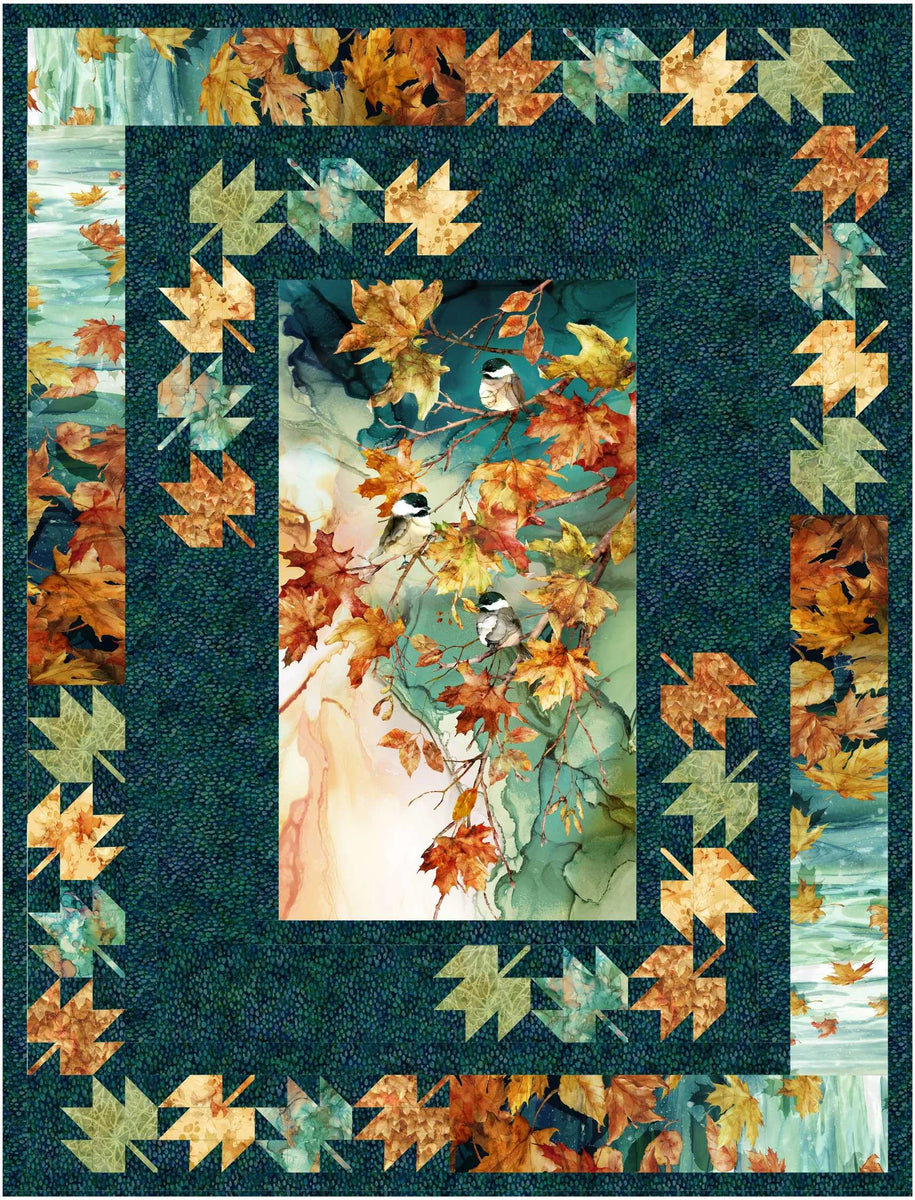 Autumn Blaze Pattern by Patti's Patchwork – Quilt in a Day
