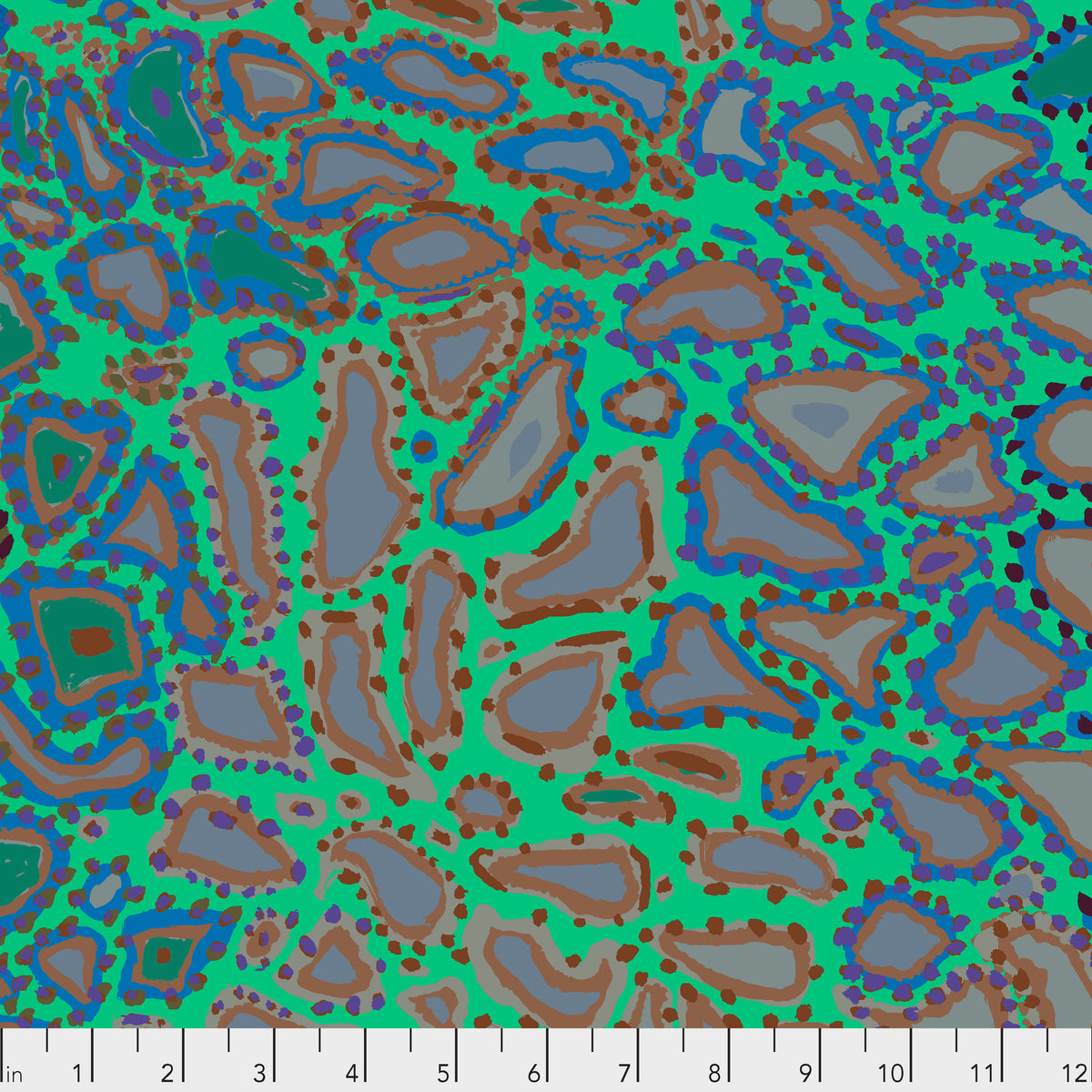 Skinny - SK16951 - 1 2/3 yds - FREE SPIRIT - Animal - Sage – Quilt in a Day