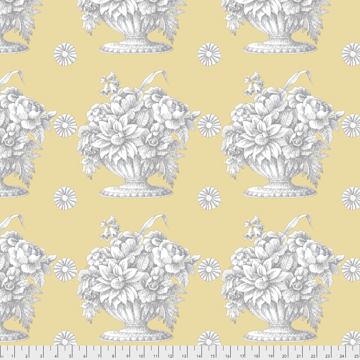 FREE SPIRIT - Kaffe Fassett Collective - 108 Wide Back - Stone Flower ...