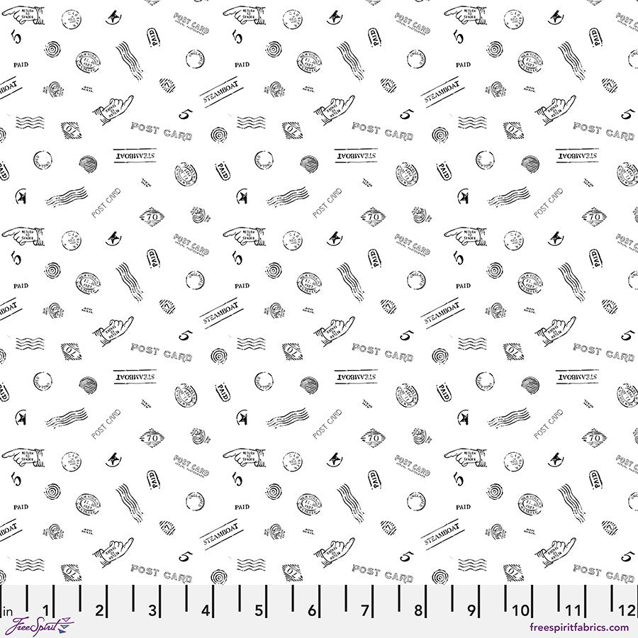 FREE SPIRIT - Love Letters by Club Hauer - Cancellation Stamps - White ...
