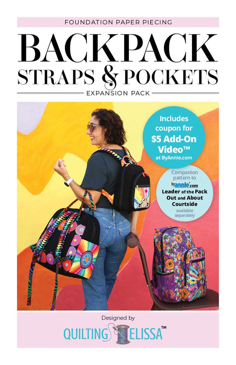 Backpack Straps and Pockets - FPP Expansion Pack (for ByAnnie patterns ...