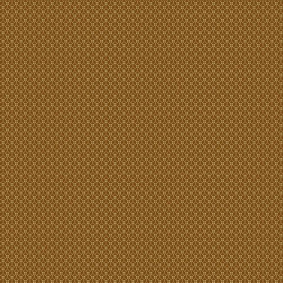 MARCUS FABRICS - Cozy Christmas by Katie Solberg - Tiny Dots - Brown ...