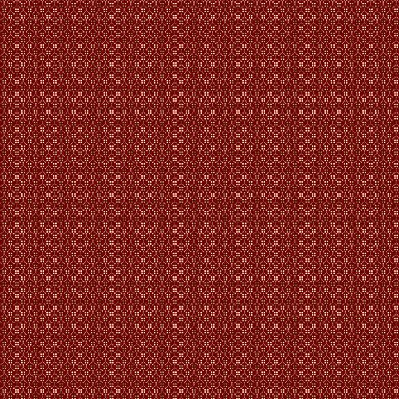 MARCUS FABRICS - Cozy Christmas by Katie Solberg - Tiny Dots - Red ...