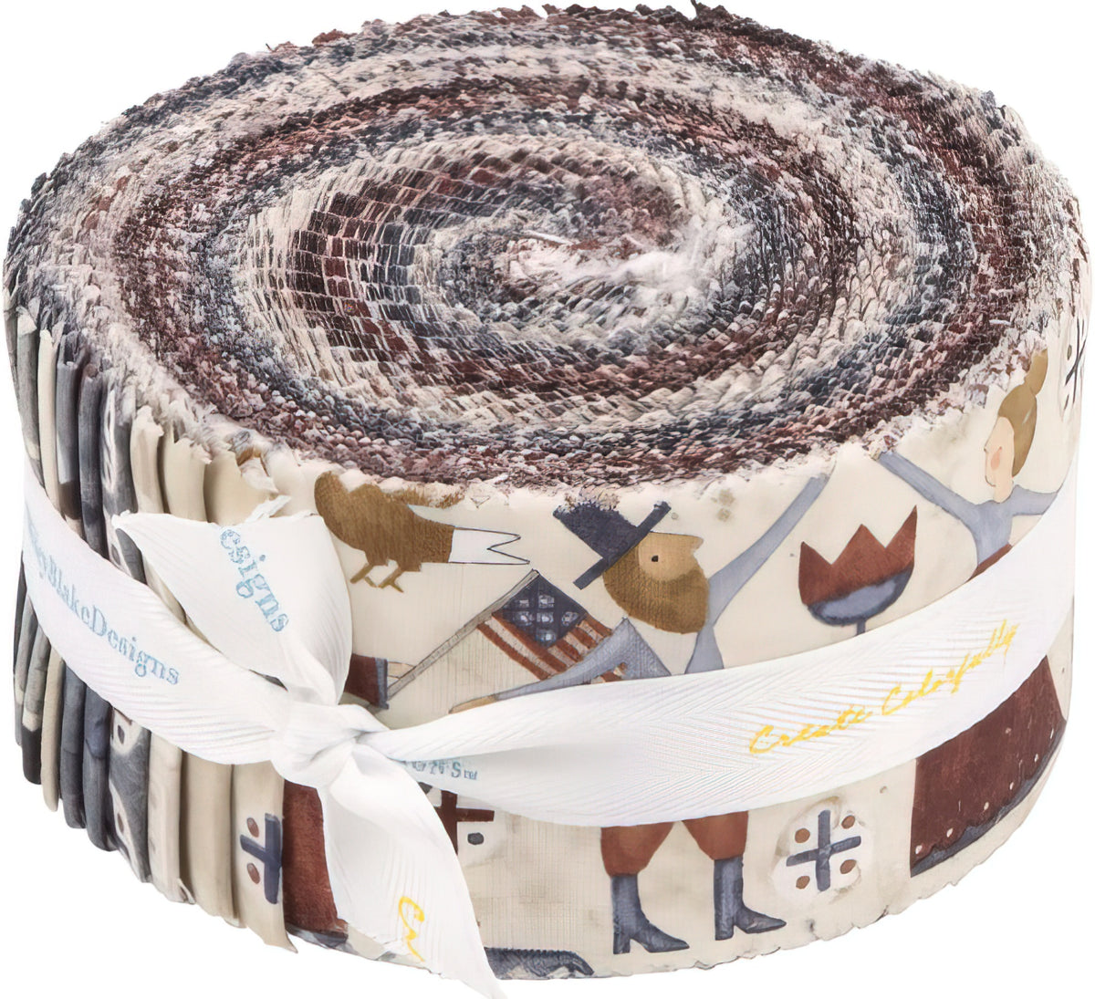 Riley Blake - Bright Stars 2.5 Inch Rolie Polie 40 pcs – Quilt in a Day