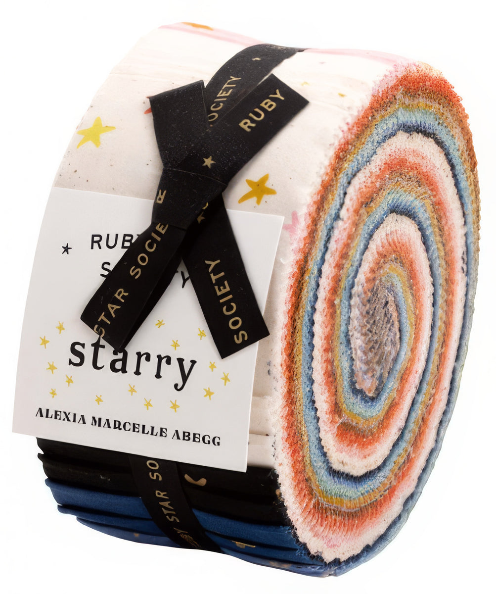 Starry Jelly Roll by Alexia Abegg Ruby Star Moda Precuts – Quilt in a Day
