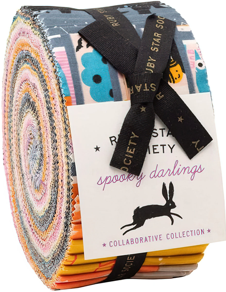 Spooky Darlings Jelly Roll by Ruby Star Society Moda Precuts – Quilt in ...