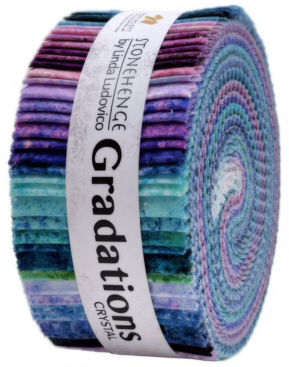 Northcott - Stonehenge Gradations II 2.5 inch Strip Roll (Pinwheel) by ...