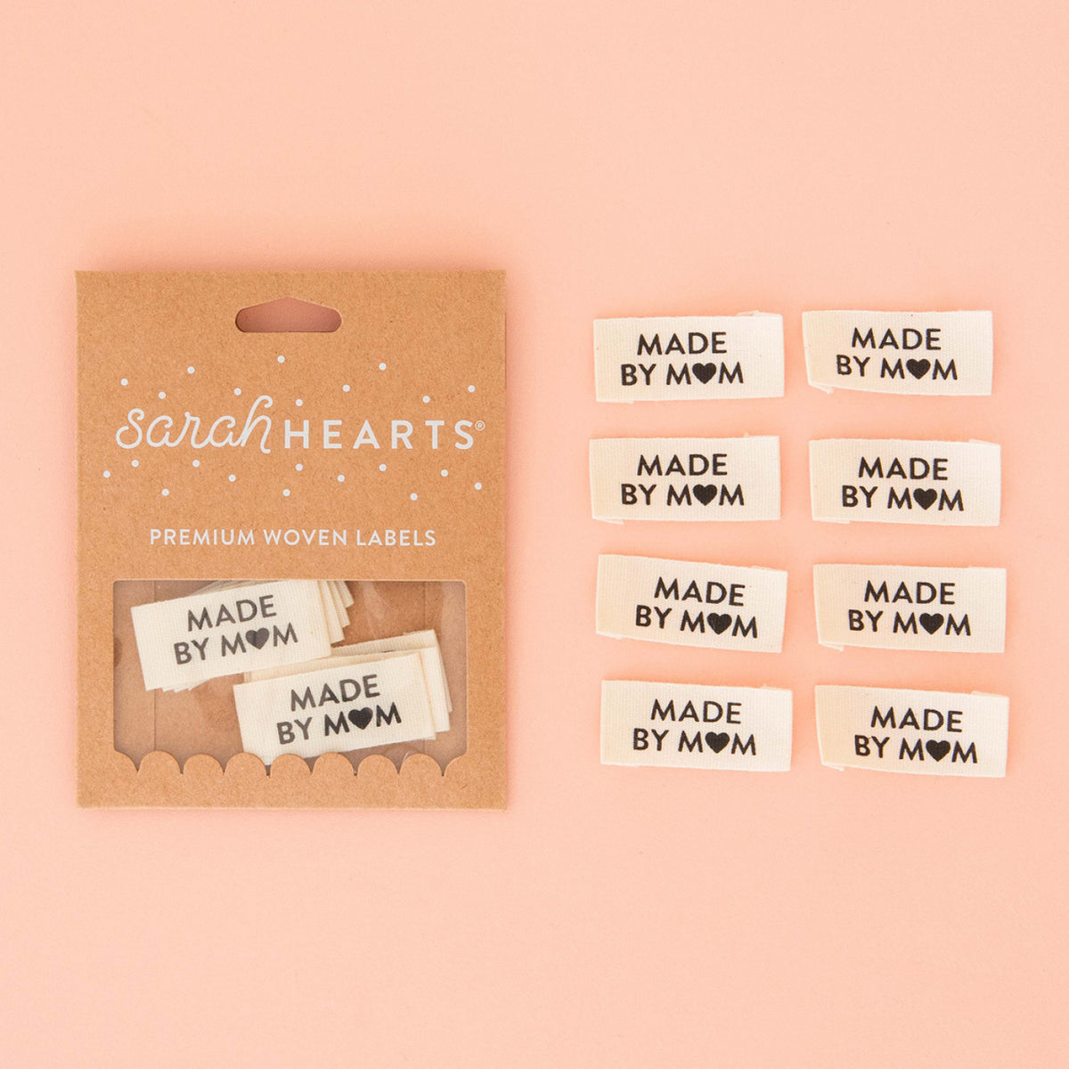 Made by Mom Organic Cotton Labels by Sarah Hearts – Quilt in a Day