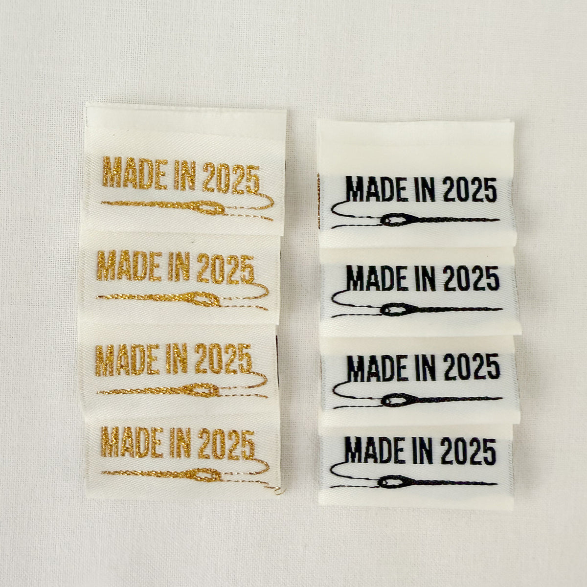 Made in 2025 Woven Labels 8pk by Minki Kim – Quilt in a Day
