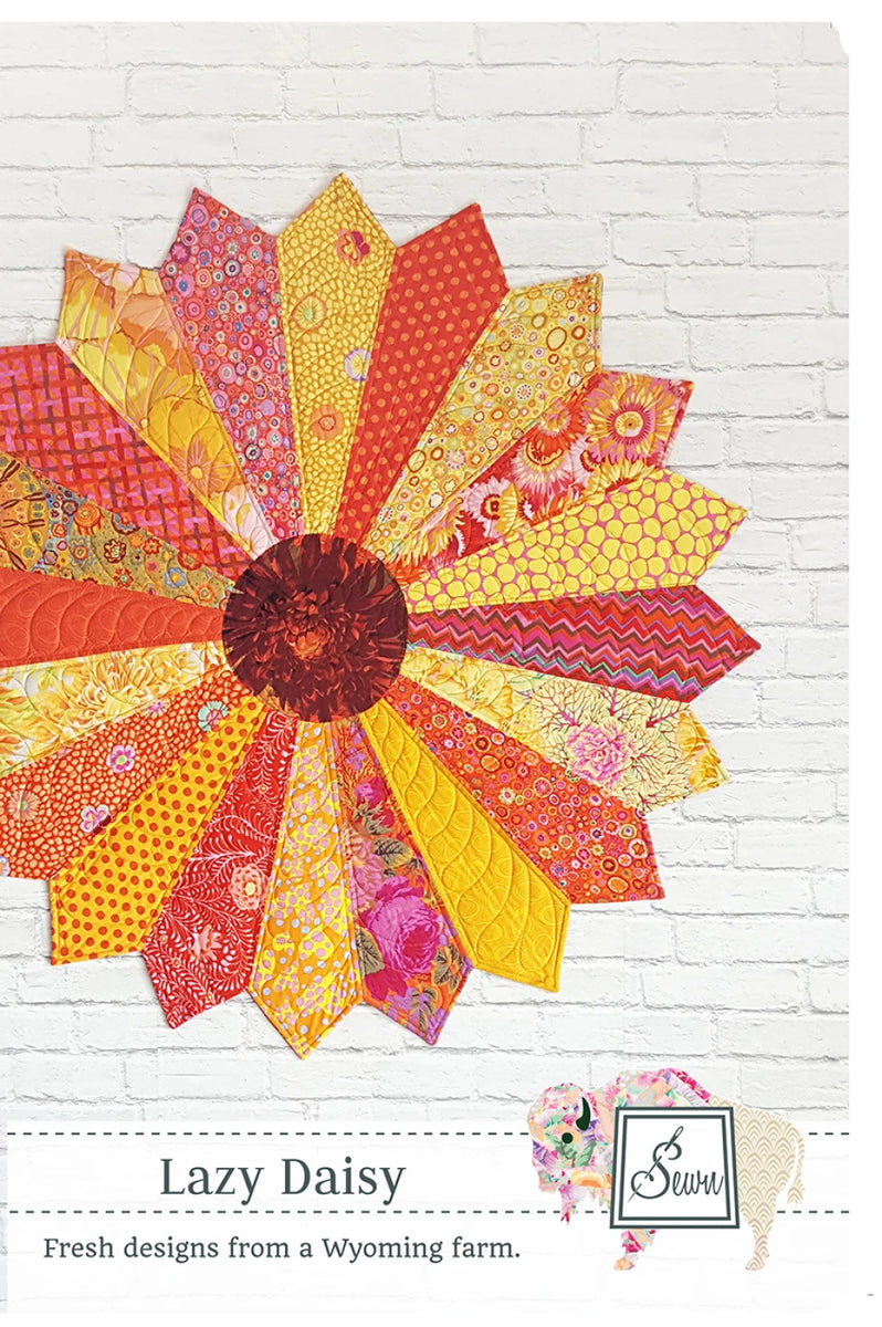 Lazy Daisy Dresden Plate Pattern – Quilt in a Day
