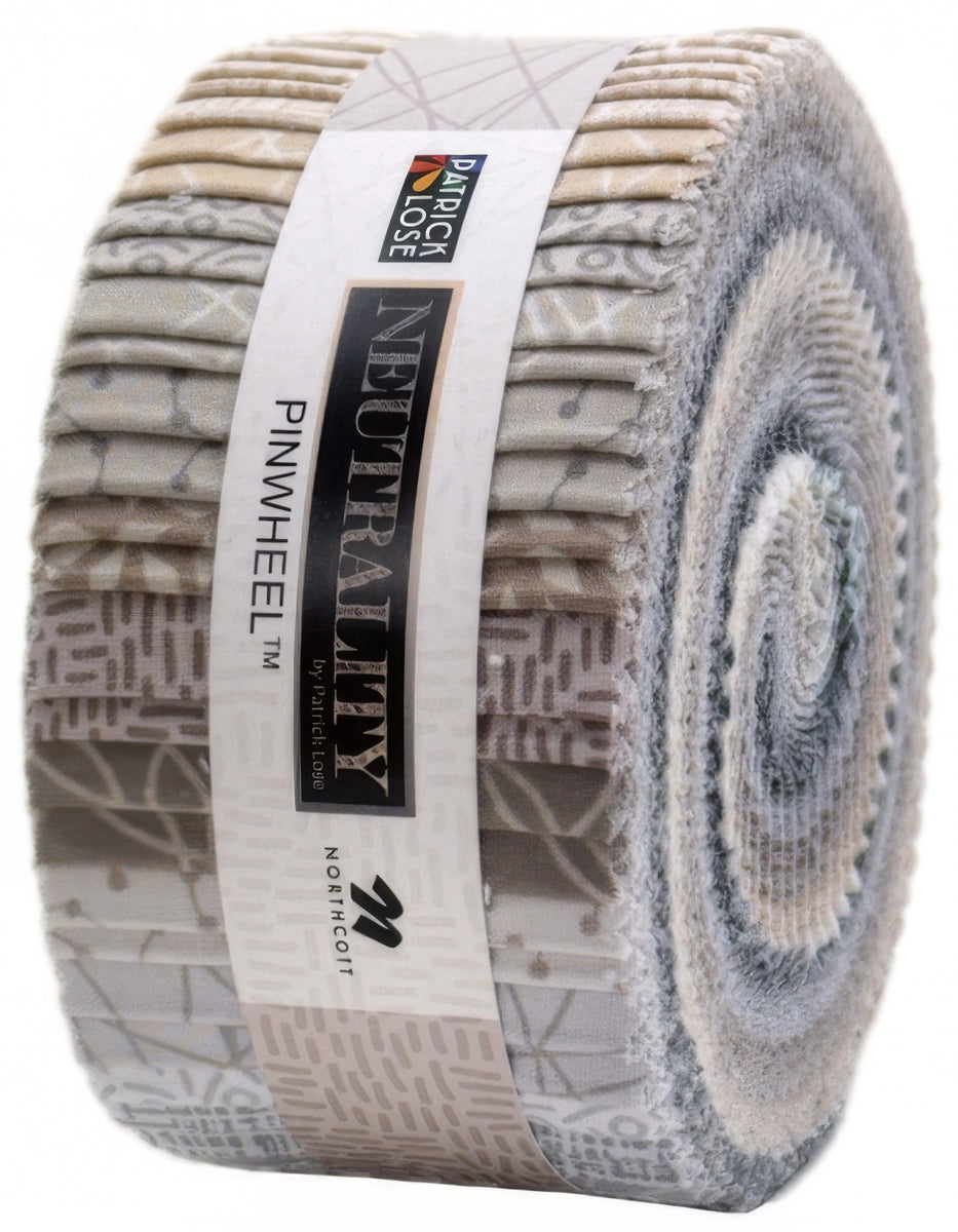 Northcott - Neutrality 2.5 inch Strip Roll (Pinwheel) by Patrick Lose ...