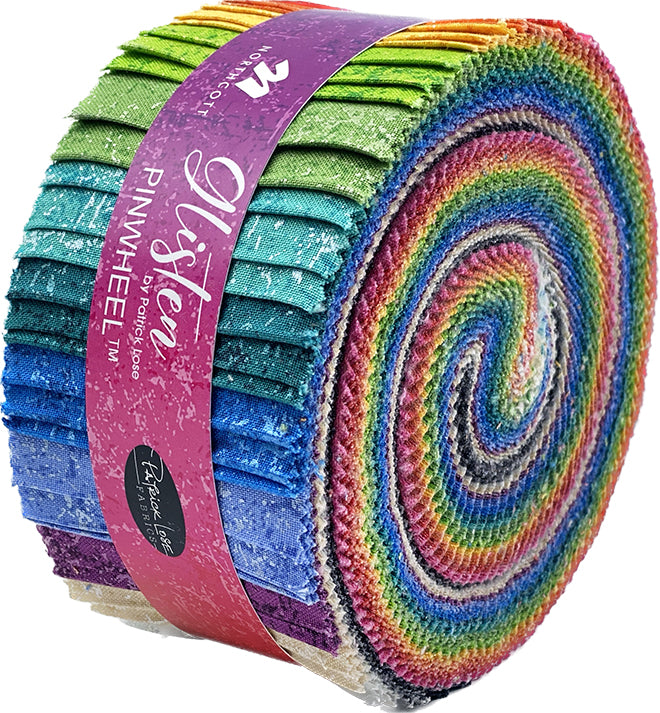 Northcott - Glisten 2.5 Inch Pinwheel by Patrick Lose – Quilt in a Day
