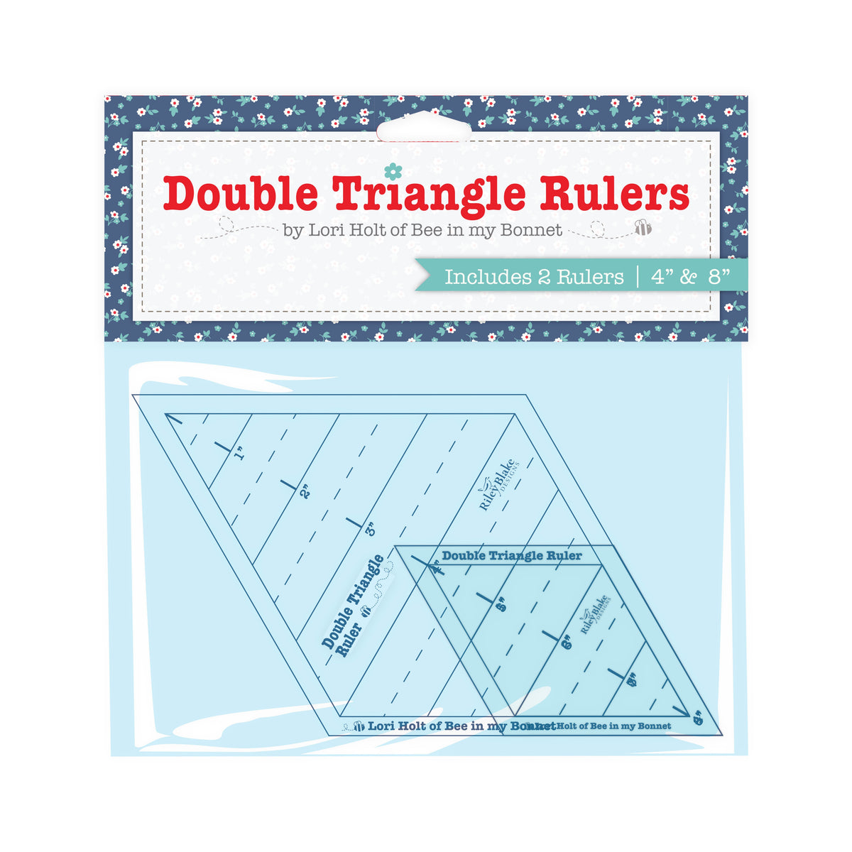 Lori Holt Double Triangle Ruler – Quilt in a Day