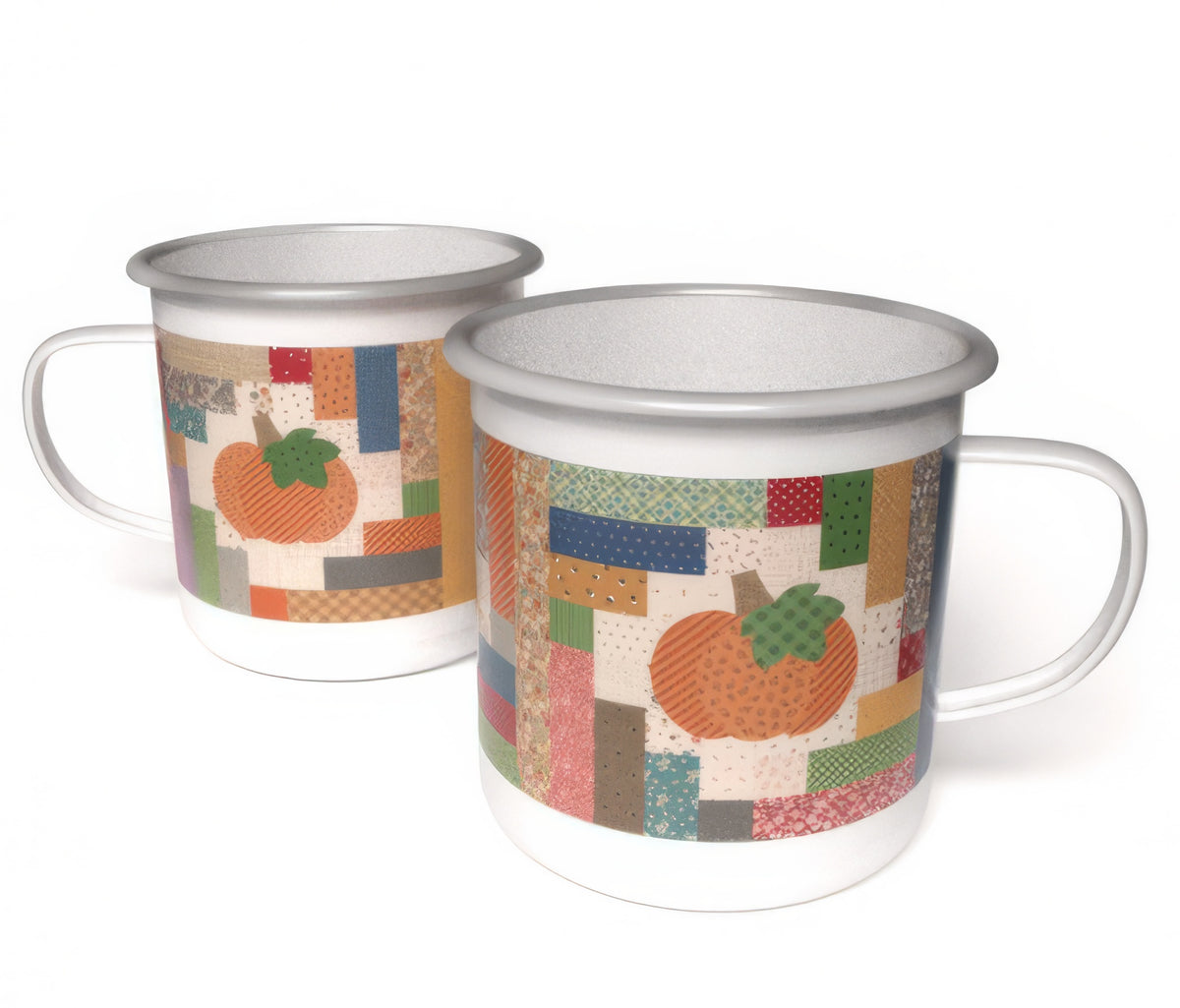 Lori Holt - Autumn Enamel Tin Mug – Quilt in a Day