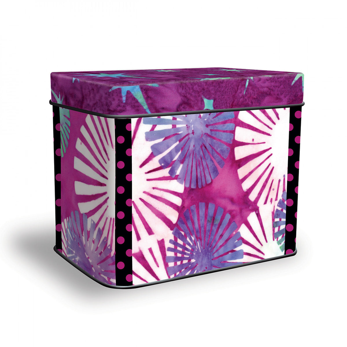 Villa Rosa Tin Recipe Card Holder by Pat Fryer – Quilt in a Day