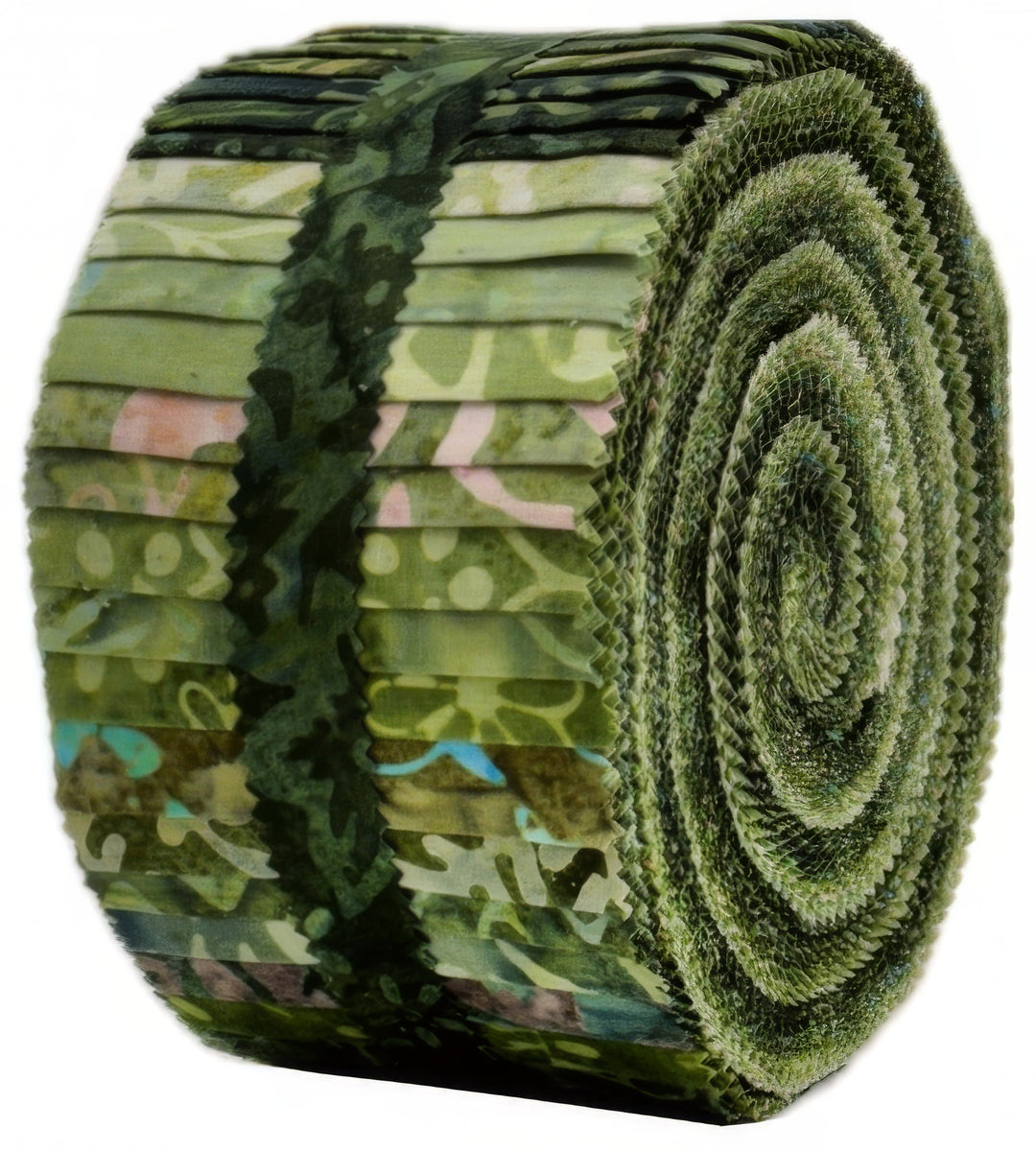 Maywood Studio - Java Batiks: Olive Green 2.5 Inch Strips 40 pc – Quilt ...