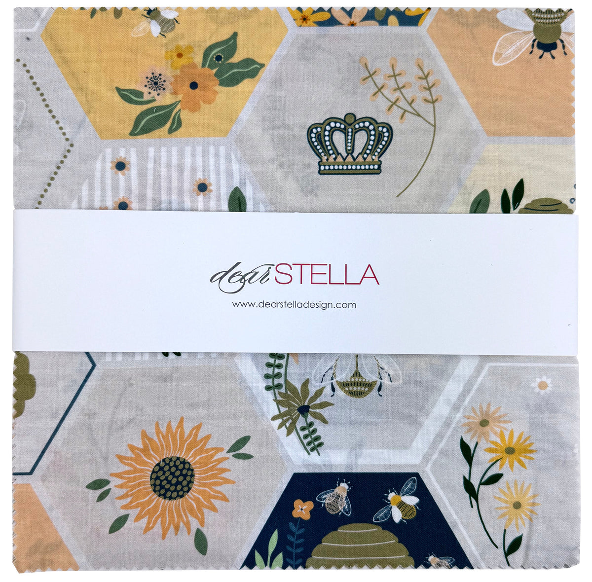 Dear Stella - Bee's Knees 10 inch Square Pack 42 pcs – Quilt in a Day