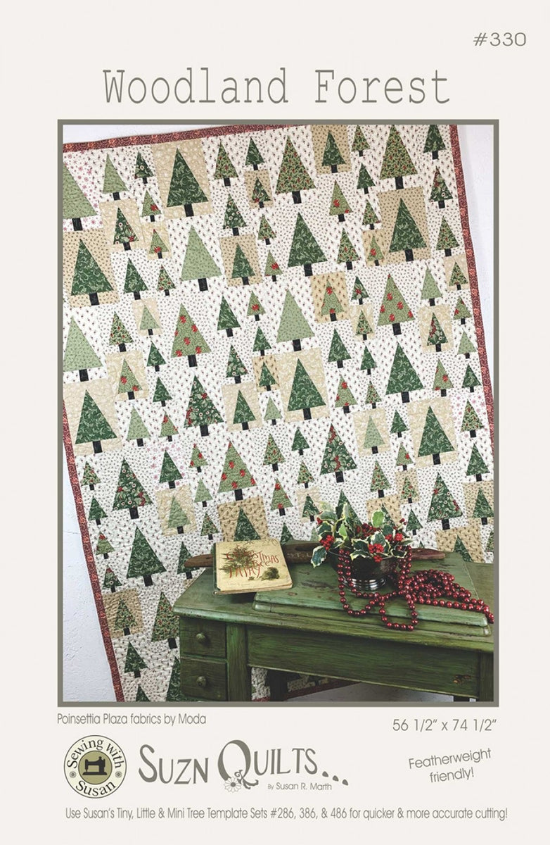 Woodland Forest Quilt Pattern by Suzn Quilts – Quilt in a Day