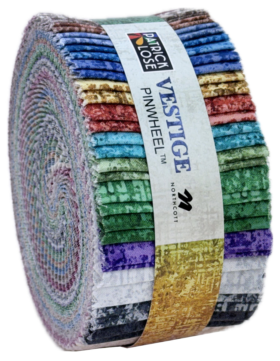 Northcott - Vestige 2.5 Inch Pinwheel by Patrick Lose – Quilt in a Day