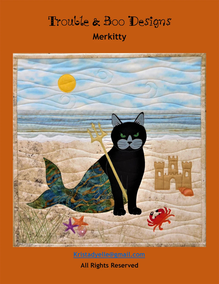 Merkitty Quilt Pattern from Trouble & Boo Designs – Quilt in a Day