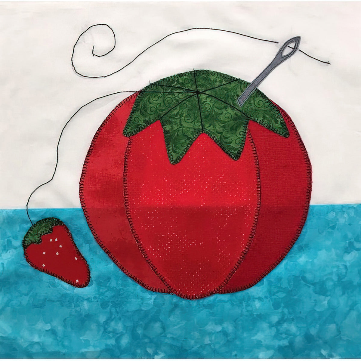 Tomato Pin Cushion KIT & Pattern - Sew Many Notions – Quilt in a Day