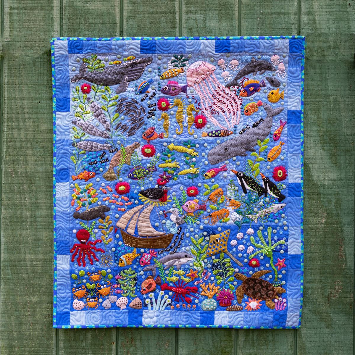 Trade Winds Quilt Pattern Book by Sue Spargo – Quilt in a Day