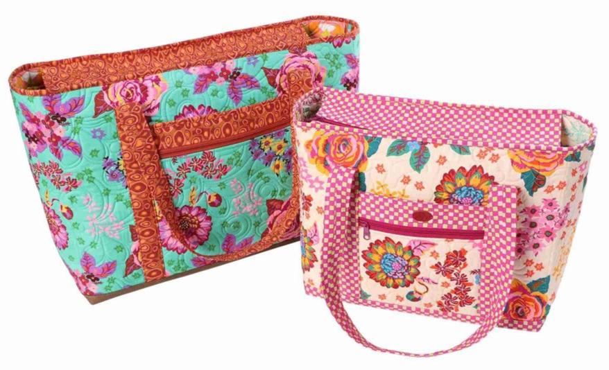 Two Big Totes Pattern - ByAnnie – Quilt in a Day