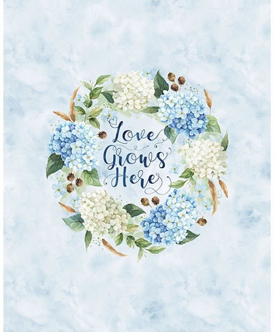 HOFFMAN - Celebrate the Seasons - PANEL - Hydrangea - PL768- – Quilt in ...