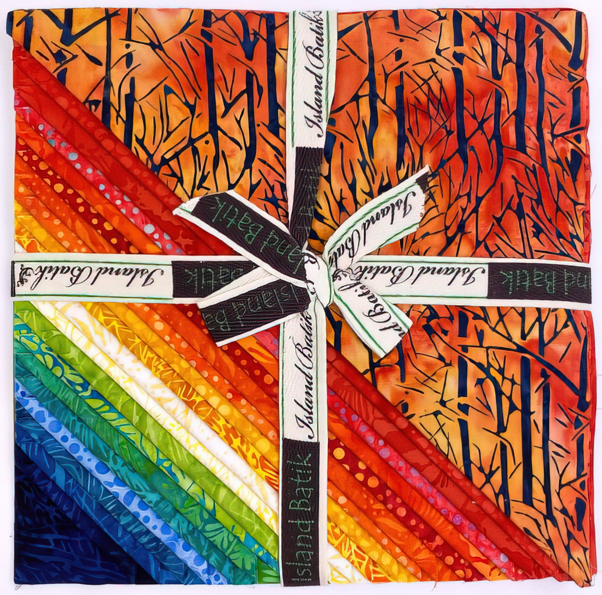 Island Batiks - Vincent's Garden 10x10 Stack Pack – Quilt in a Day