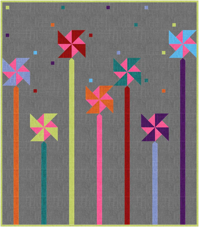 Windblown Quilt Pattern by Susan Claire – Quilt in a Day