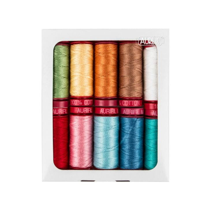 Aurifil 12wt Quilting Thread by Lori Holt Bee In My Bonnet – Quilt in a Day