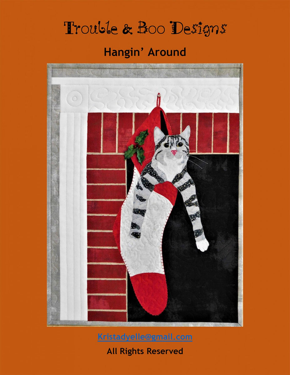 Hangin' Around Quilt Pattern from Trouble & Boo Designs – Quilt in a Day