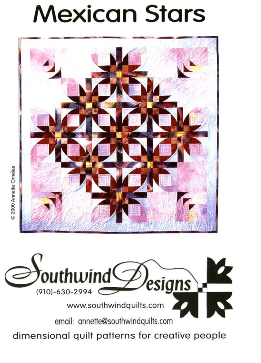Southwind Designs: Mexican Stars – Quilt in a Day