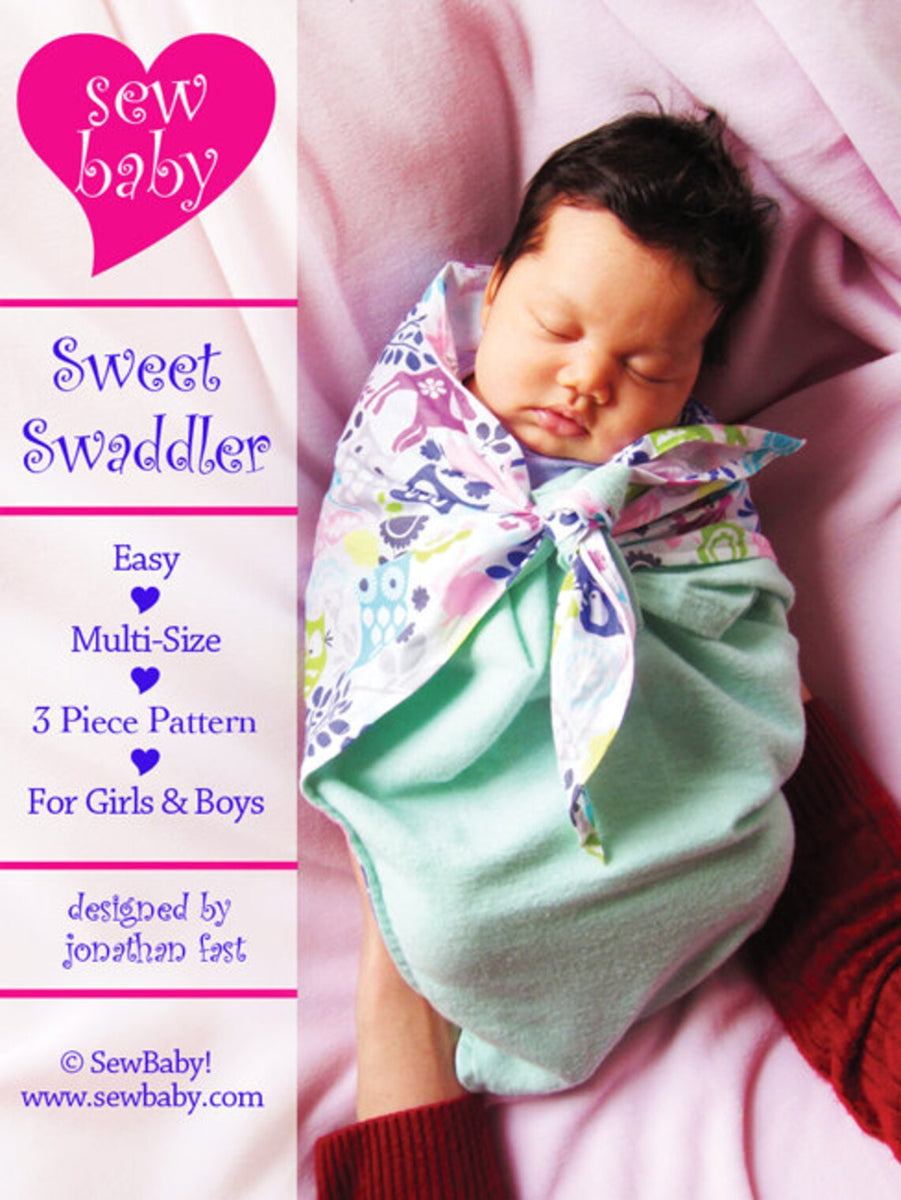 Sweet Swaddler Pattern by Sew Baby – Quilt in a Day
