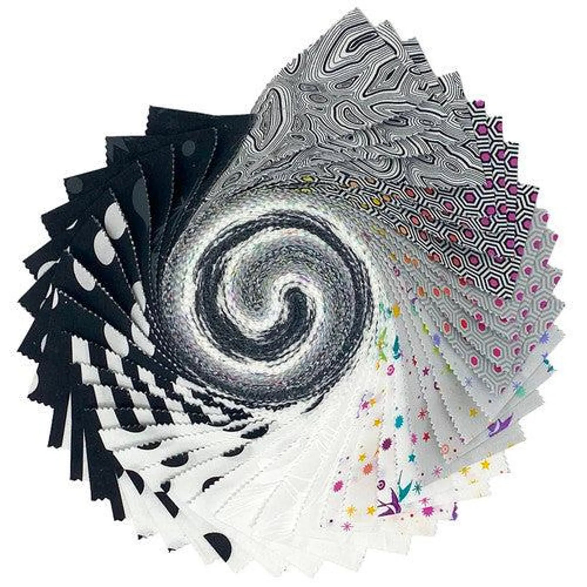 Free Spirit - True Colors: Graphite 2.5" Design Roll 40 pcs – Quilt in ...