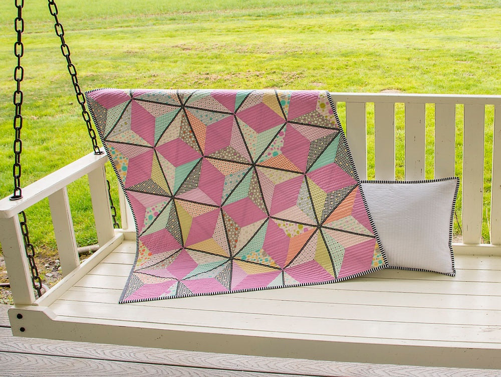 Lollipops & Licorice Quilt Pattern by Krista Moser – Quilt in a Day